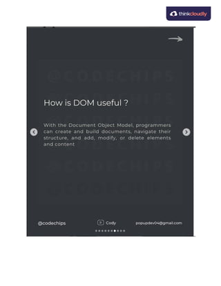 What is Dom | PDF