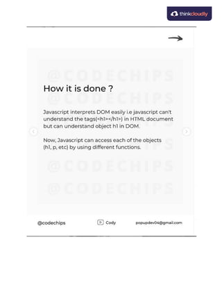 What Is DOM | PDF