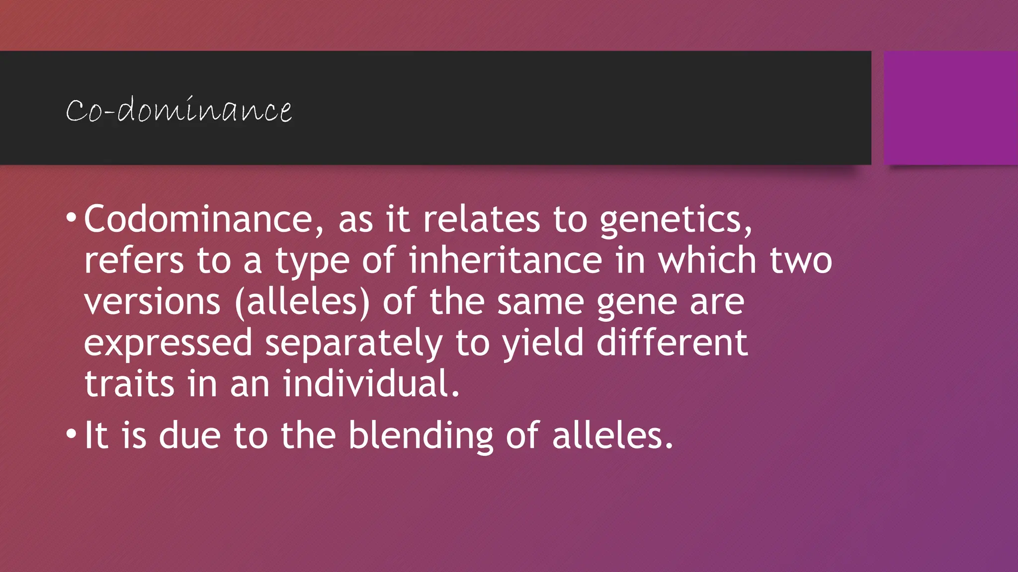 Dominance in plants .types of dominance with examples | PPTX