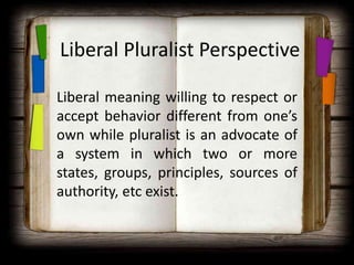 Dominance and pluralist | PPTX