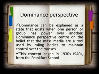 Dominance and pluralist | PPTX