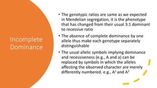Dominance relation and multiple alleles in diploid organisms.pptx