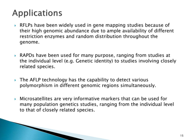 Dominant and codominant markers30nov | PPTX | Genetics | Science