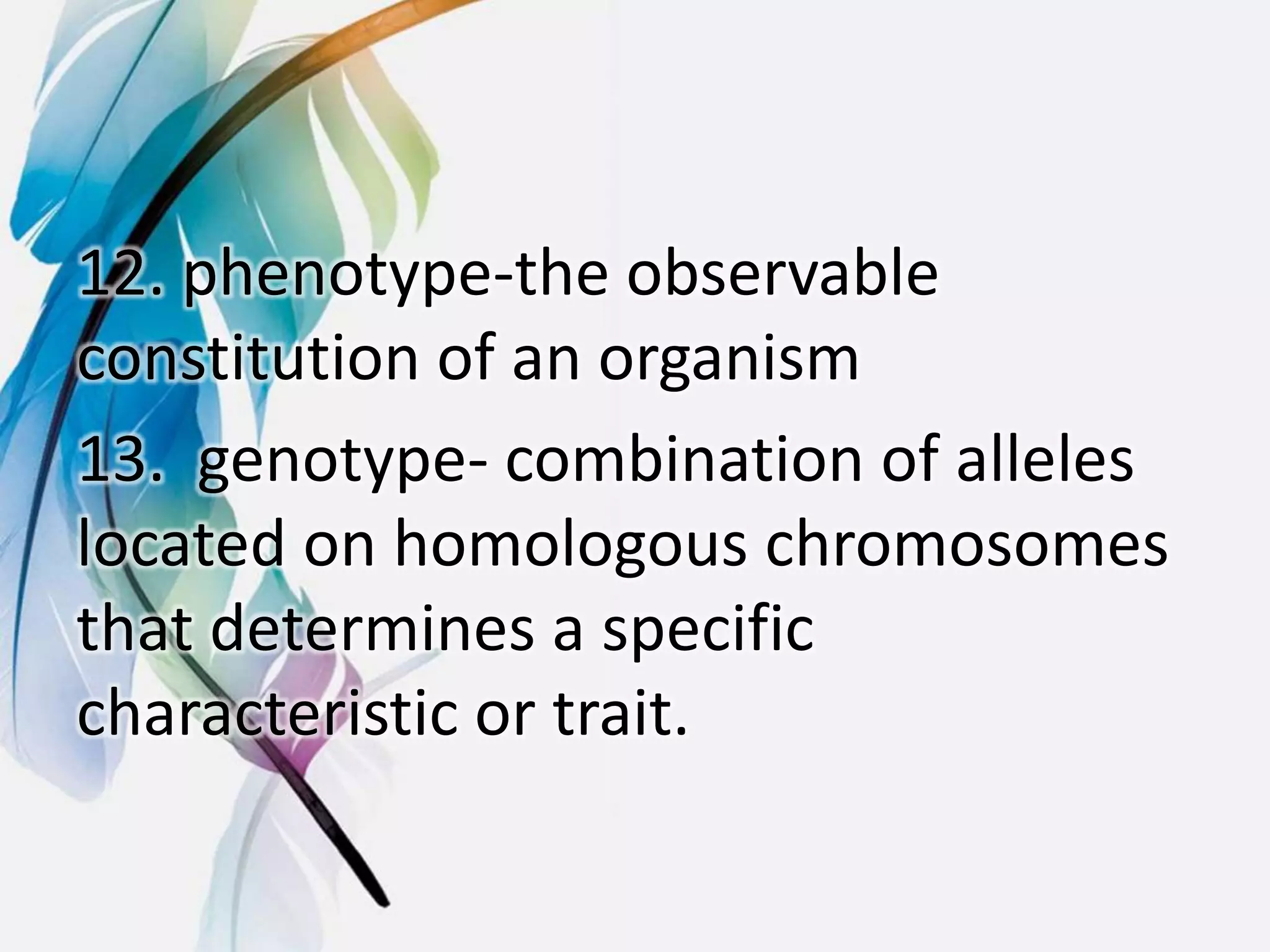 Dominant and recessive | PPTX
