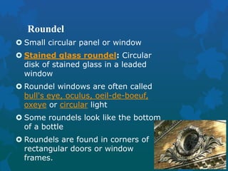 Dominant features of old buildings | PPTX