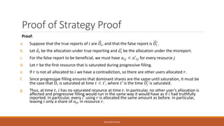 Dominant resource fairness fair allocation of multiple resource types | PPT