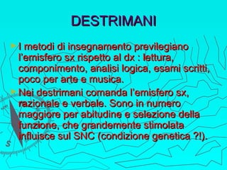 Dominanza e lateralita_ | PPT