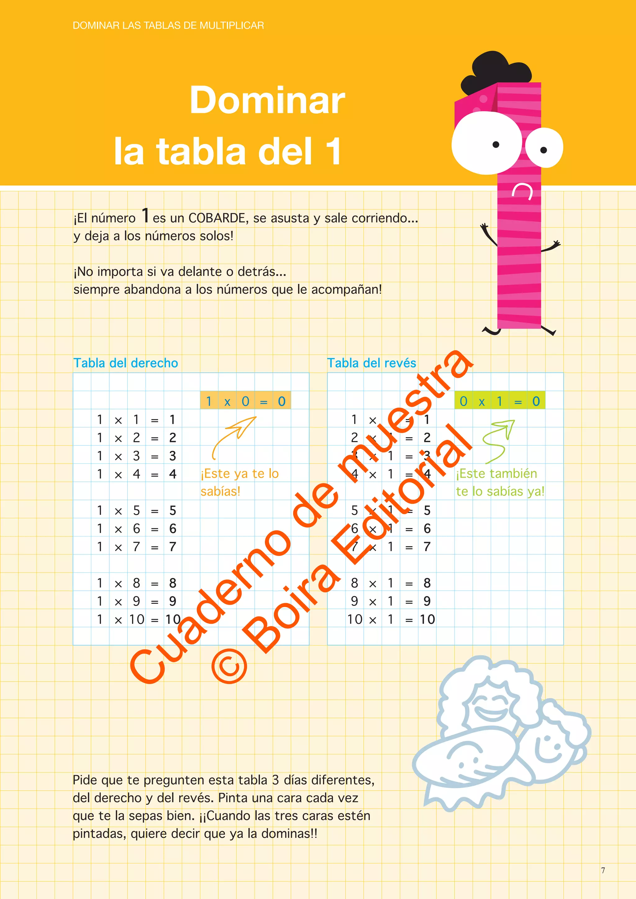 Dominar las-tablas-de-multiplicar-muestra esp | PDF