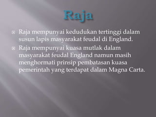 Dominasi golongan feudal STPM | PPTX