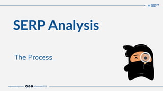 [Dominate19] SERP Analysis | PDF