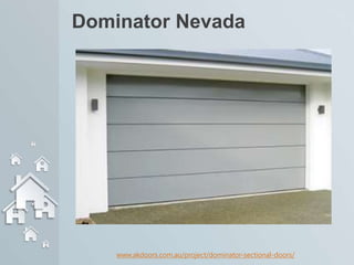 Dominator Sectional Garage Doors | PPT