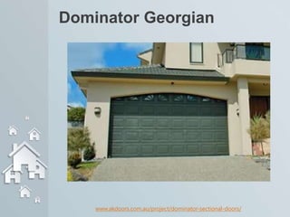 Dominator Sectional Garage Doors | PPT