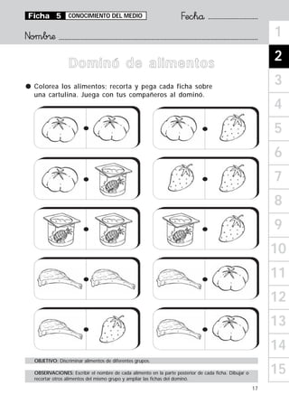 Dominó de alimentos | PDF