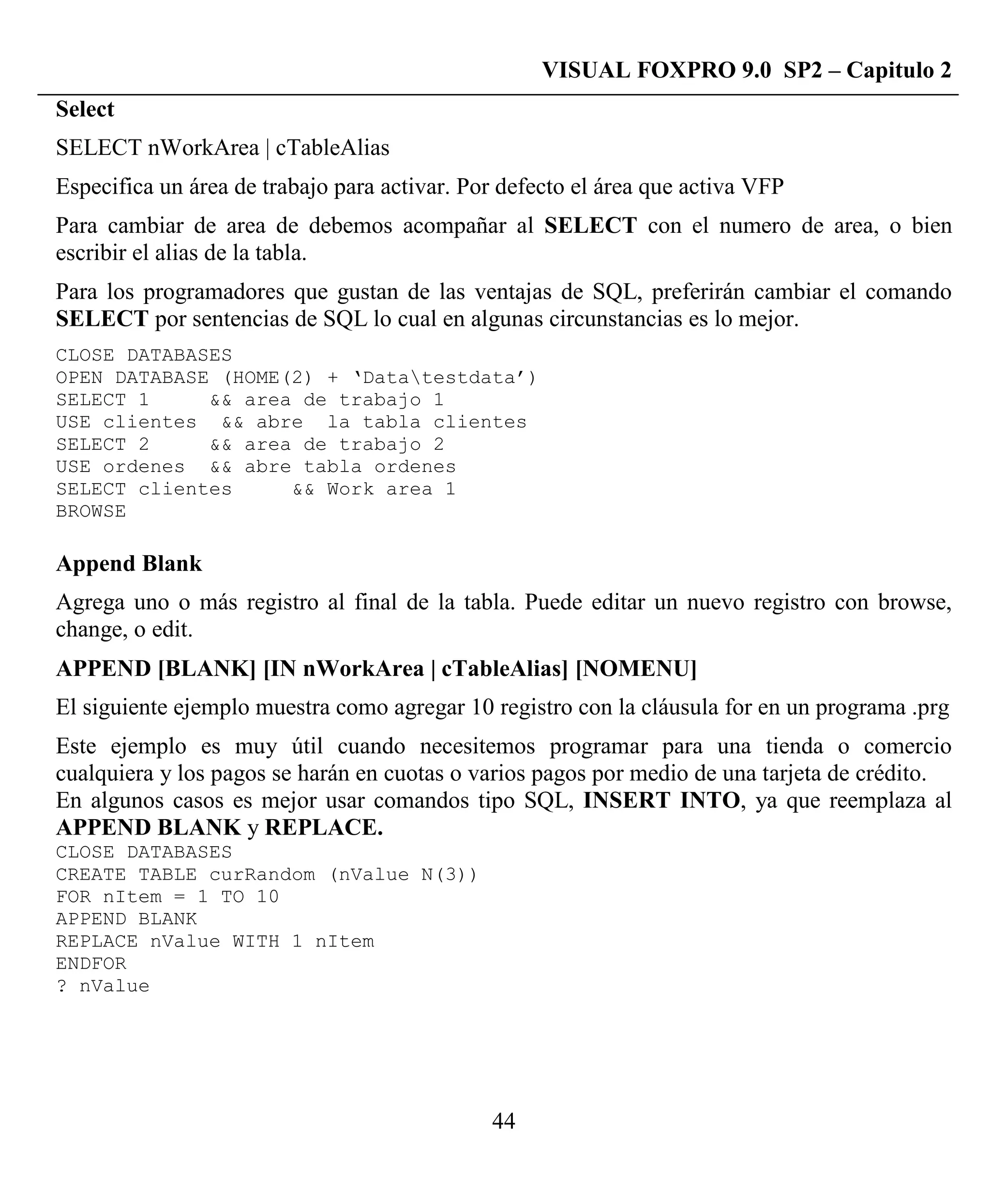 visual fox pro desde cero com 9.0 | PDF | Programming Languages | Computing
