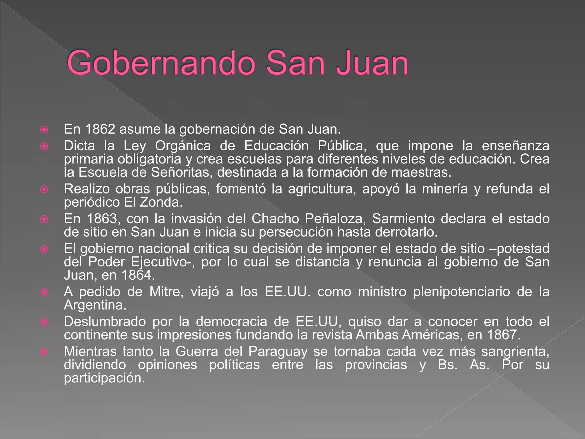 Domingo faustino sarmiento | PPT
