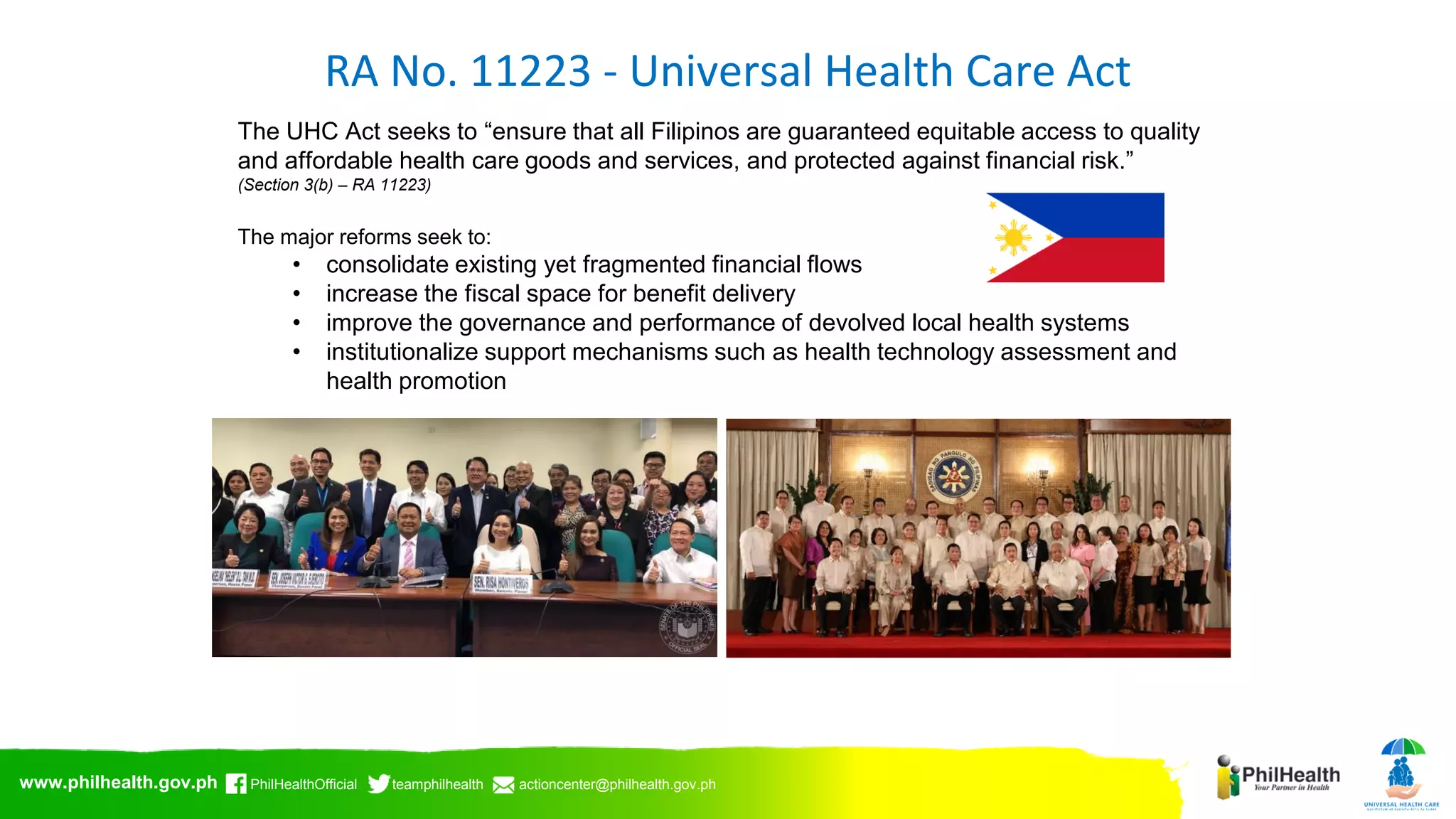 UHC and PhilHealth - 2023 July 13 | PDF