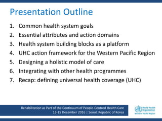 Universal Health Coverage Action Framework for the Western Pacific ...