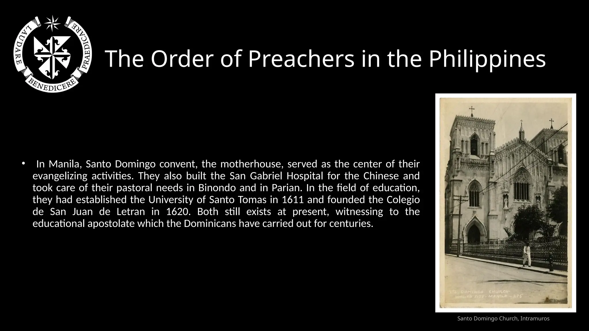 Dominican-Order in the Philippines Presentation | PPTX