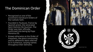 Dominican-Order in the Philippines Presentation | PPTX
