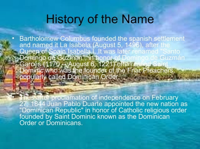 Dominican republic | PPT
