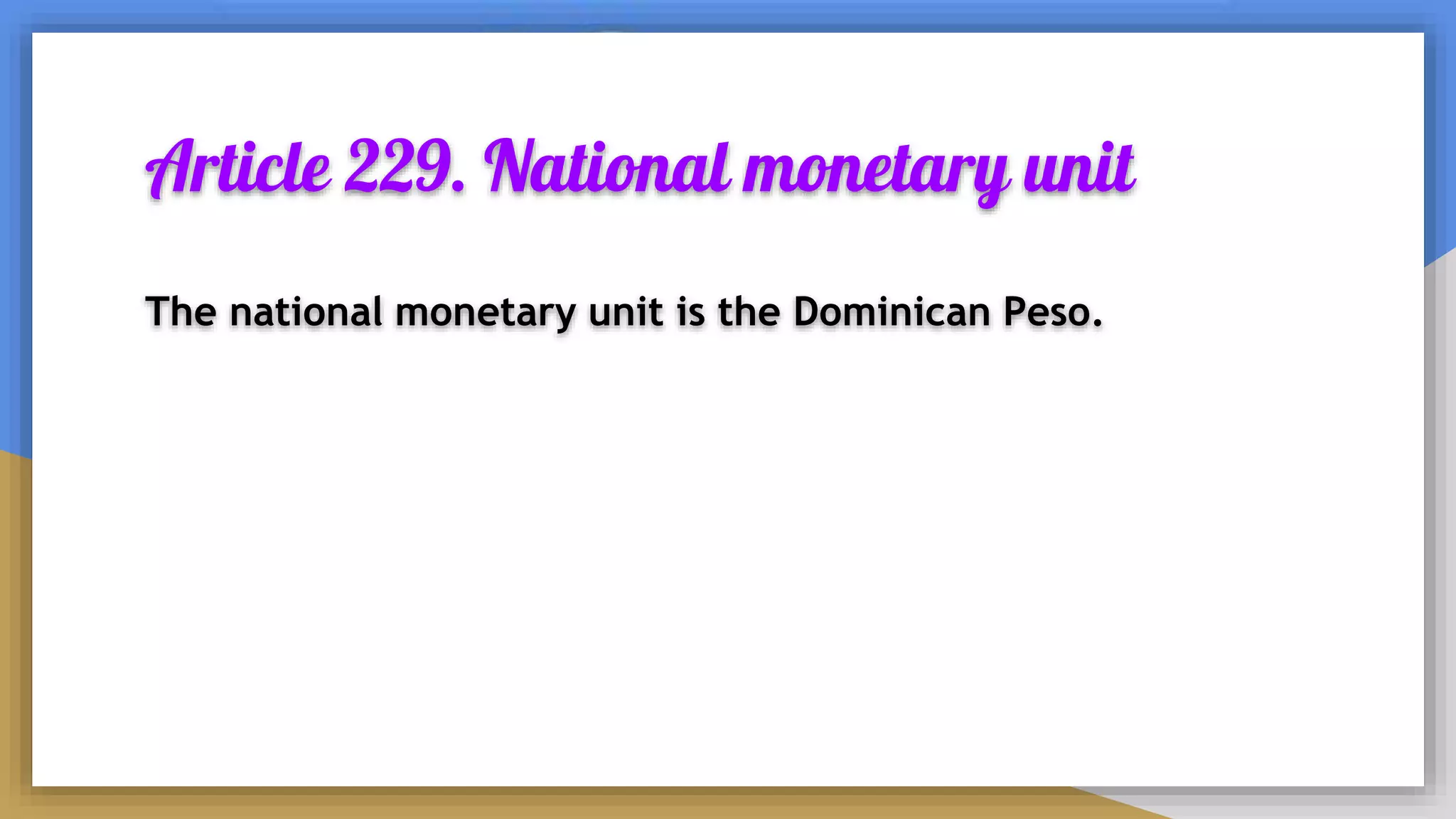 Constitution of Dominican Republic | PPTX