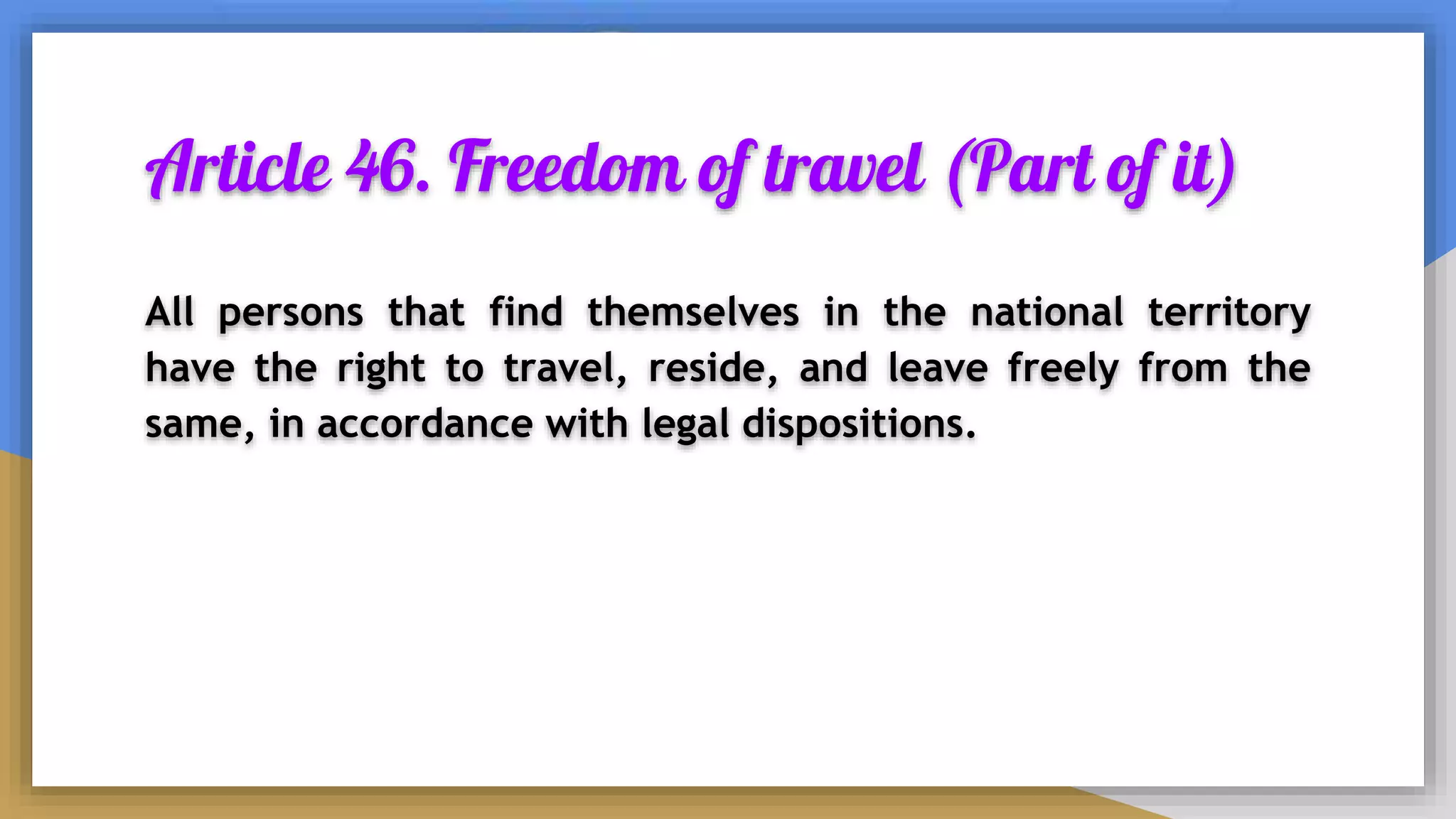 Constitution of Dominican Republic | PPTX