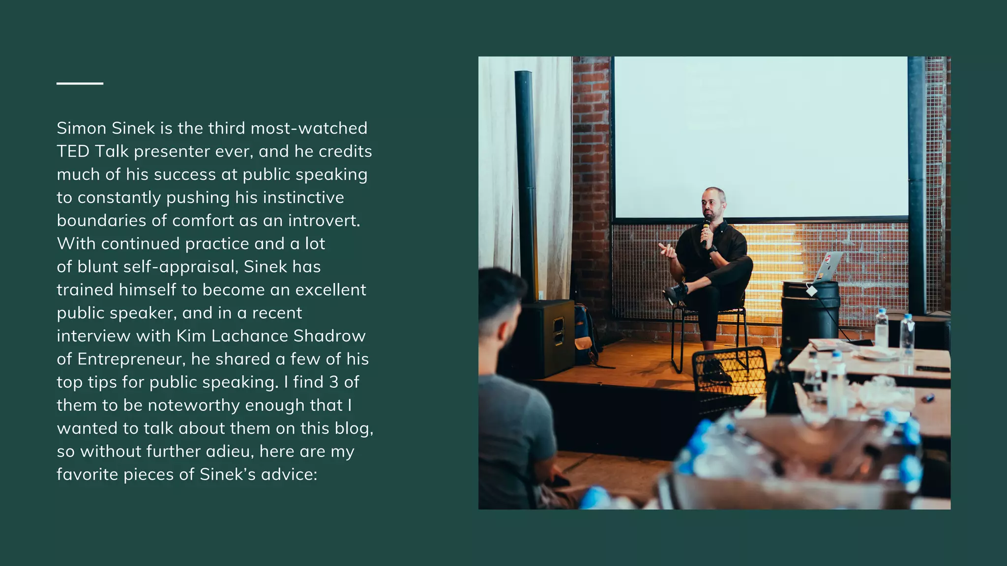 Advice For Public Speaking As An Introvert | PPT