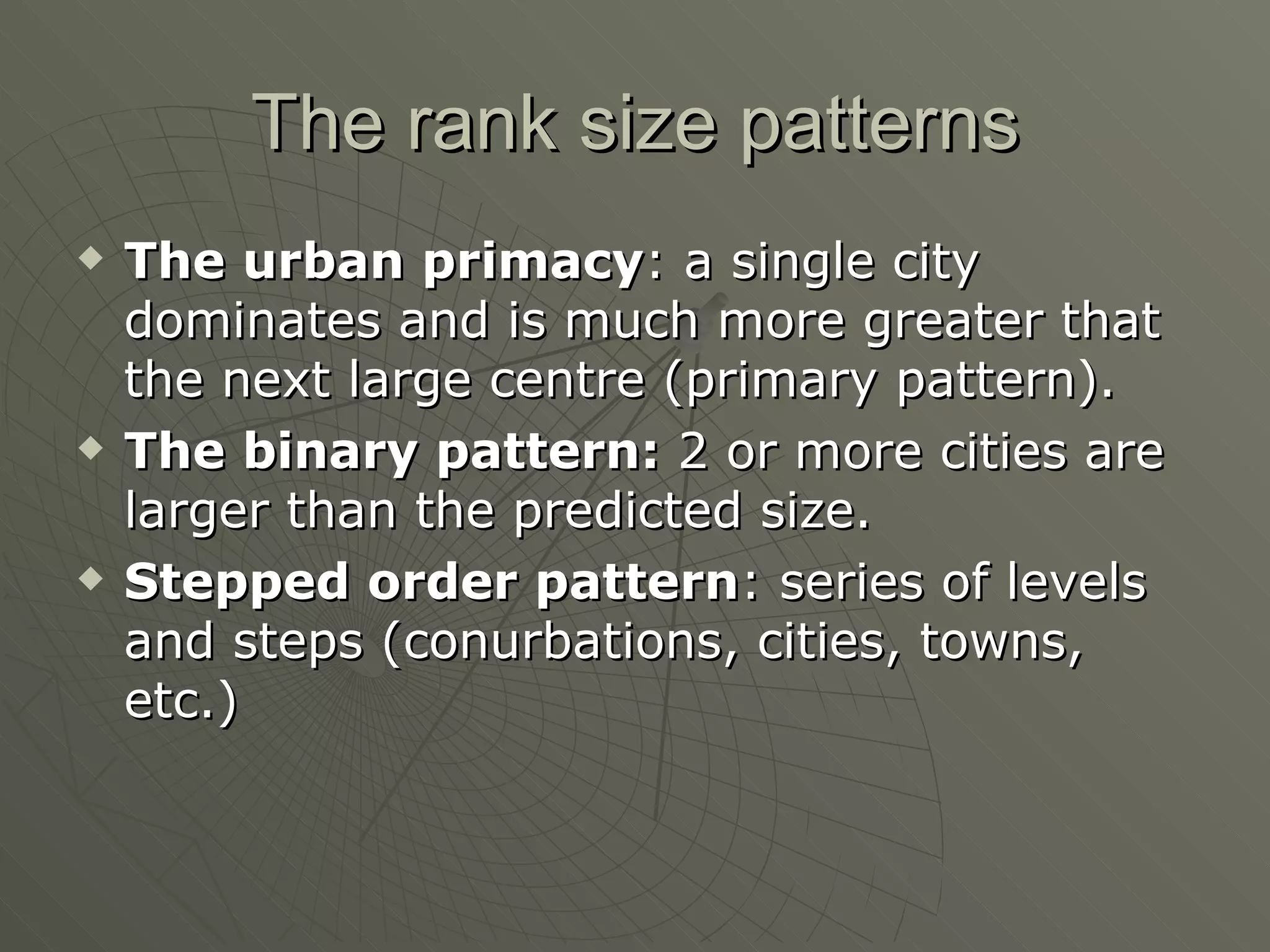 Dominika The Rank Size Rule(2) | PPT | Geography | Science