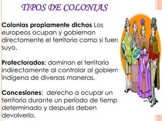 Dominio colonial | PPTX