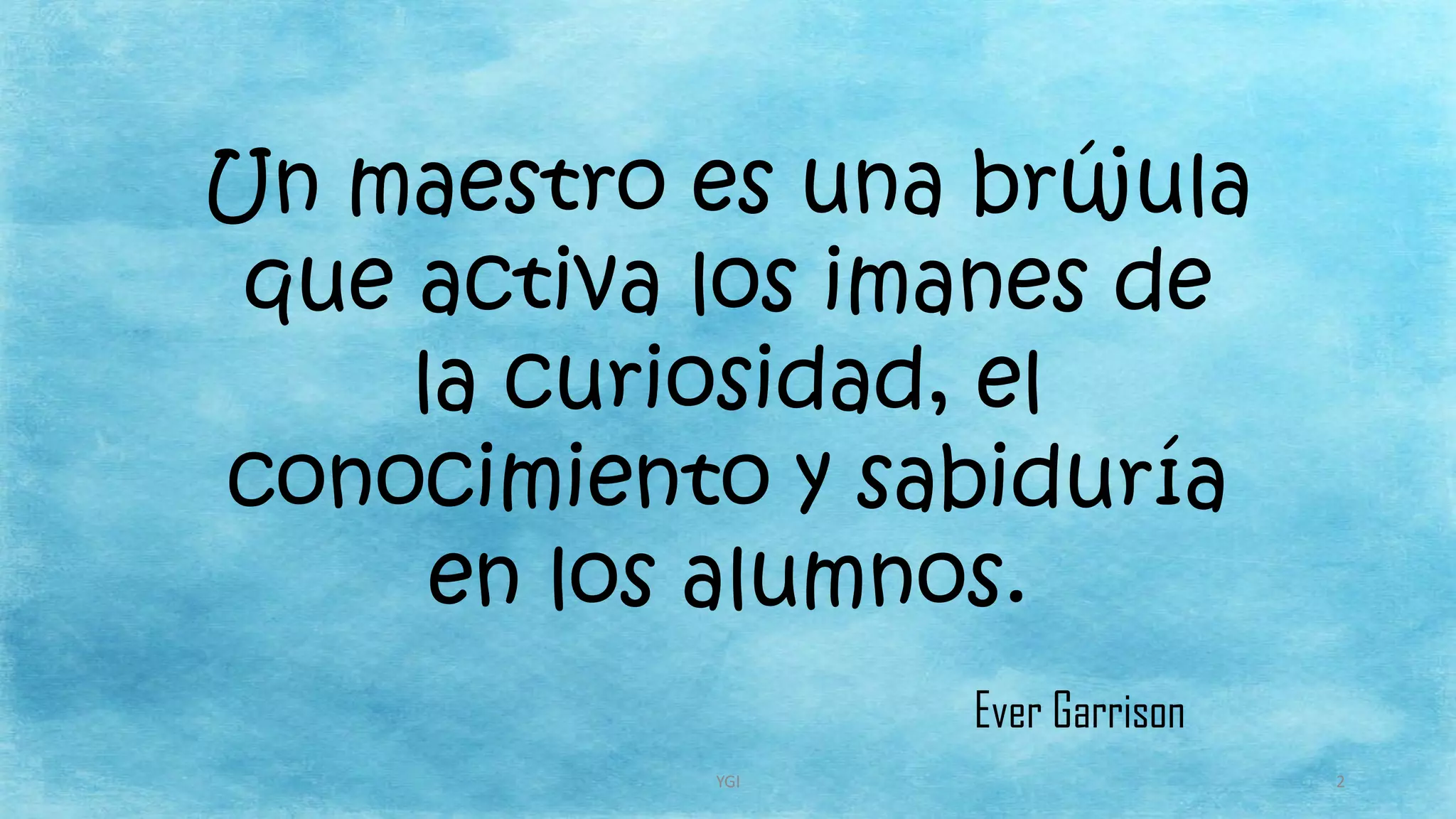 Dominio II UNA MAESTRO, UN MAESTRO QUE CONOCE A SUS ALUMNOS PARA ...