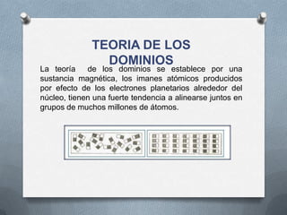 Dominios magneticos | PPTX