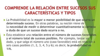 ELEMENTOS DE LA PROBABILIDAD | PPTX