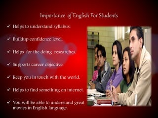 Importance Of English | PPTX