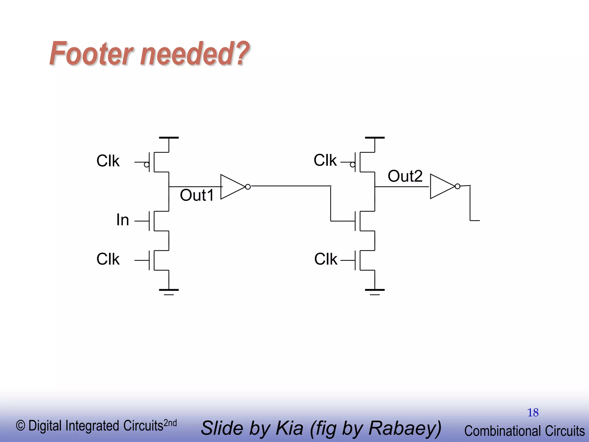 DOMINO LOGIC CIRCUIT (VLSI) | PPT