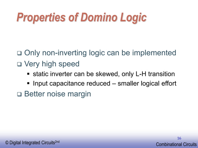 Domino Logic Circuit Vlsi Ppt Physics Science