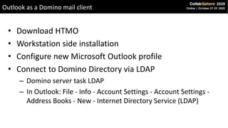 INF107 - Integrating HCL Domino and Microsoft 365 | PPTX