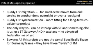 INF107 - Integrating HCL Domino and Microsoft 365 | PPTX