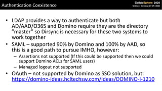 INF107 - Integrating HCL Domino and Microsoft 365 | PPTX