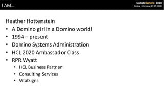 INF107 - Integrating HCL Domino and Microsoft 365 | PPTX