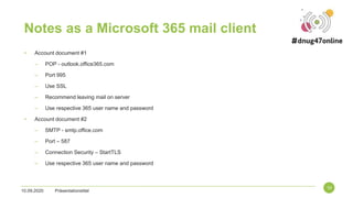 Domino 365 DNUG 2020 | PPTX