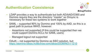 Domino 365 DNUG 2020 | PPTX