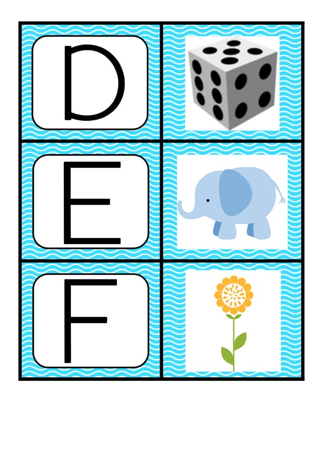 Domino abecedari | PDF