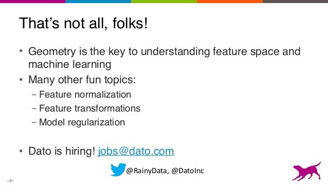 Understanding Feature Space In Machine Learning Data Science Pop Up…
