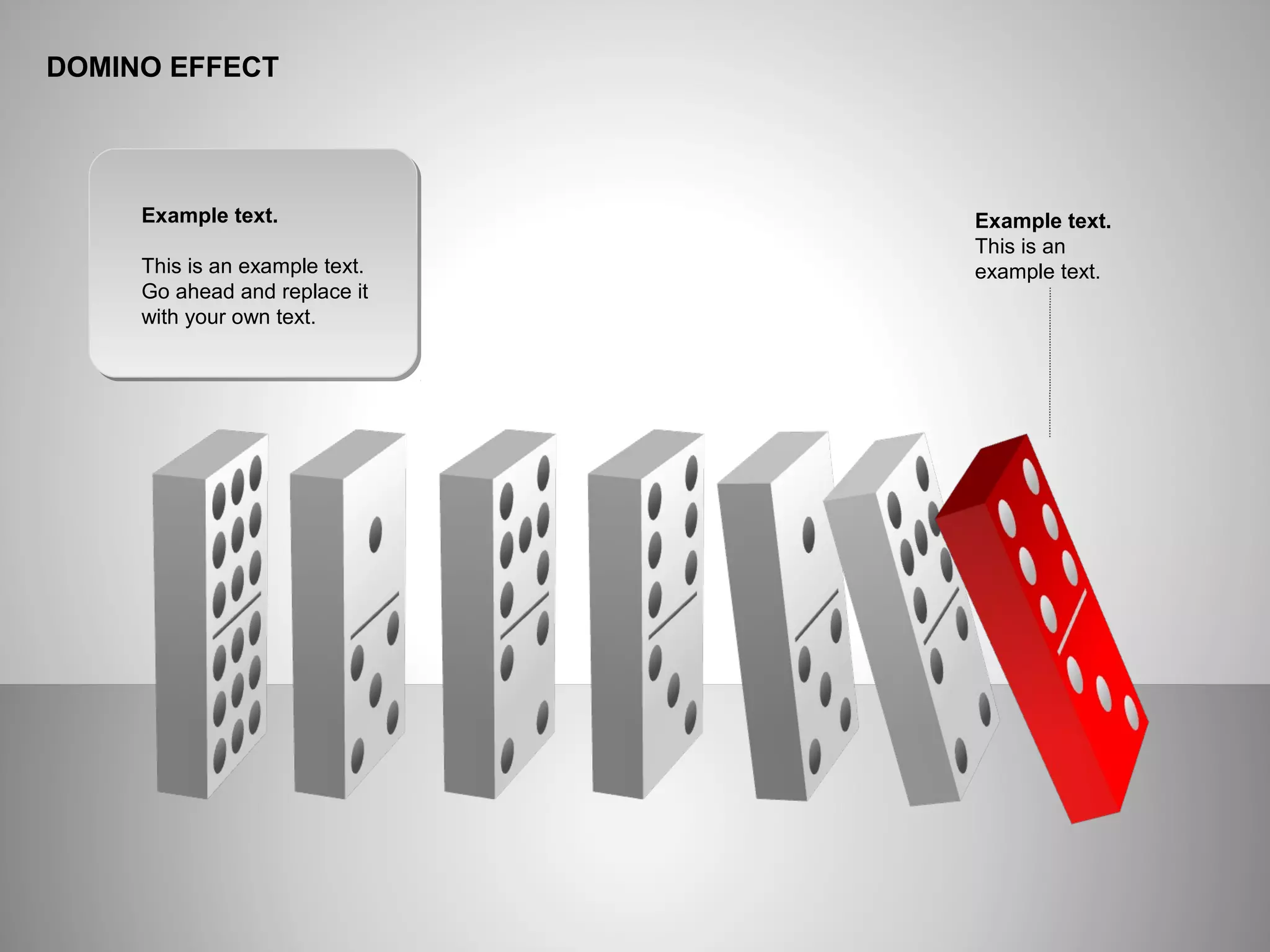 Domino Effect Charts for PowerPoint | PPT