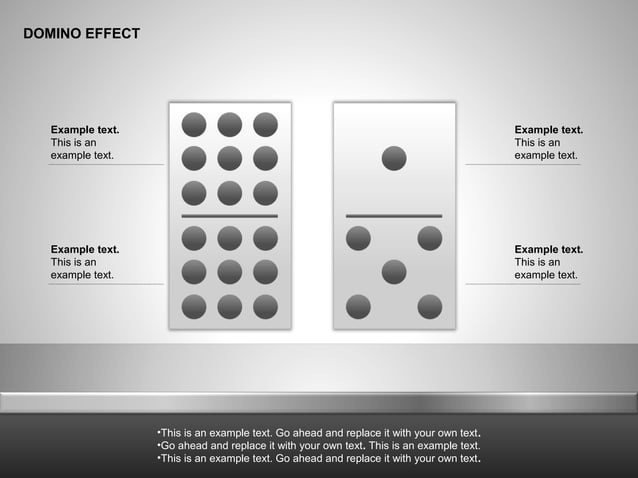 Domino Effect Charts for PowerPoint | PPT