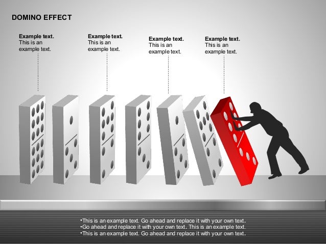 Domino Effect Charts for PowerPoint