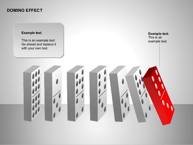 Domino Effect Charts for PowerPoint