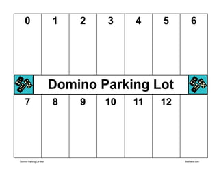 Domino park lot | PPT