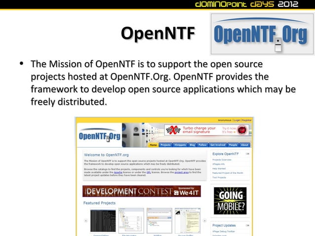 #dd12 Apps, Apps, and More Apps: Meet the Very Best Open Source Apps from OpenNTF | PDF