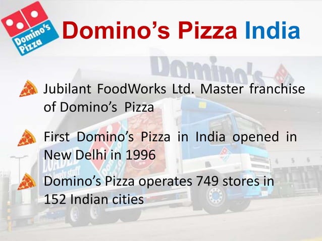 Domino's Pizza Supply Chain Management | PPTX